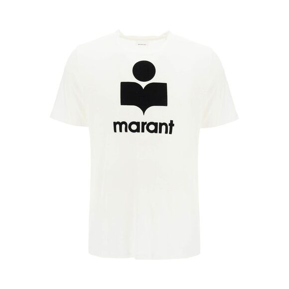 MARANT | Shirts | Marant Karman Logo Linen Tshirt | Poshmark